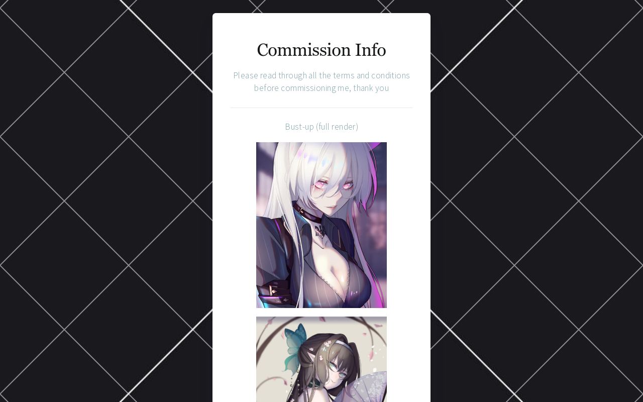 Commission Info